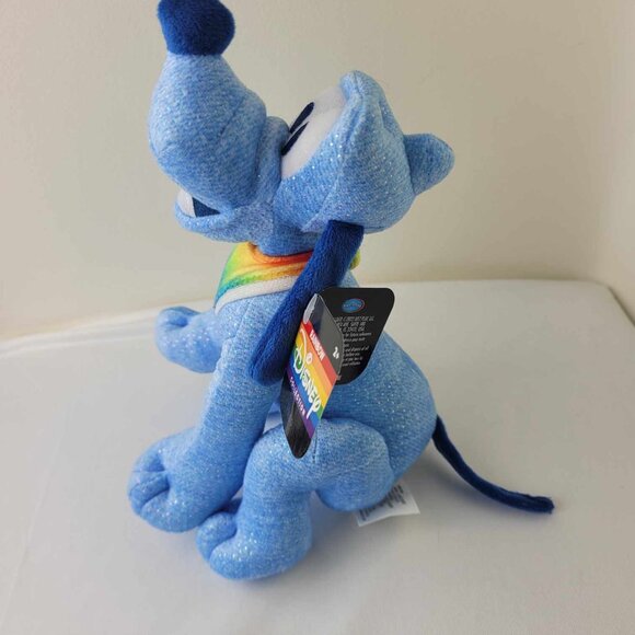 Toys | New Disney Pluto Plush Toy Rainbow Collection Pride 8 Blue With ...